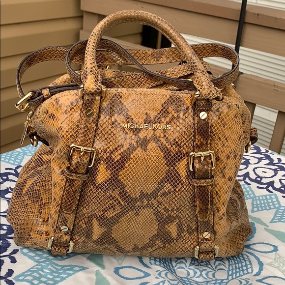 Michael Kors | Bags | Python Mk Bag | Poshmark